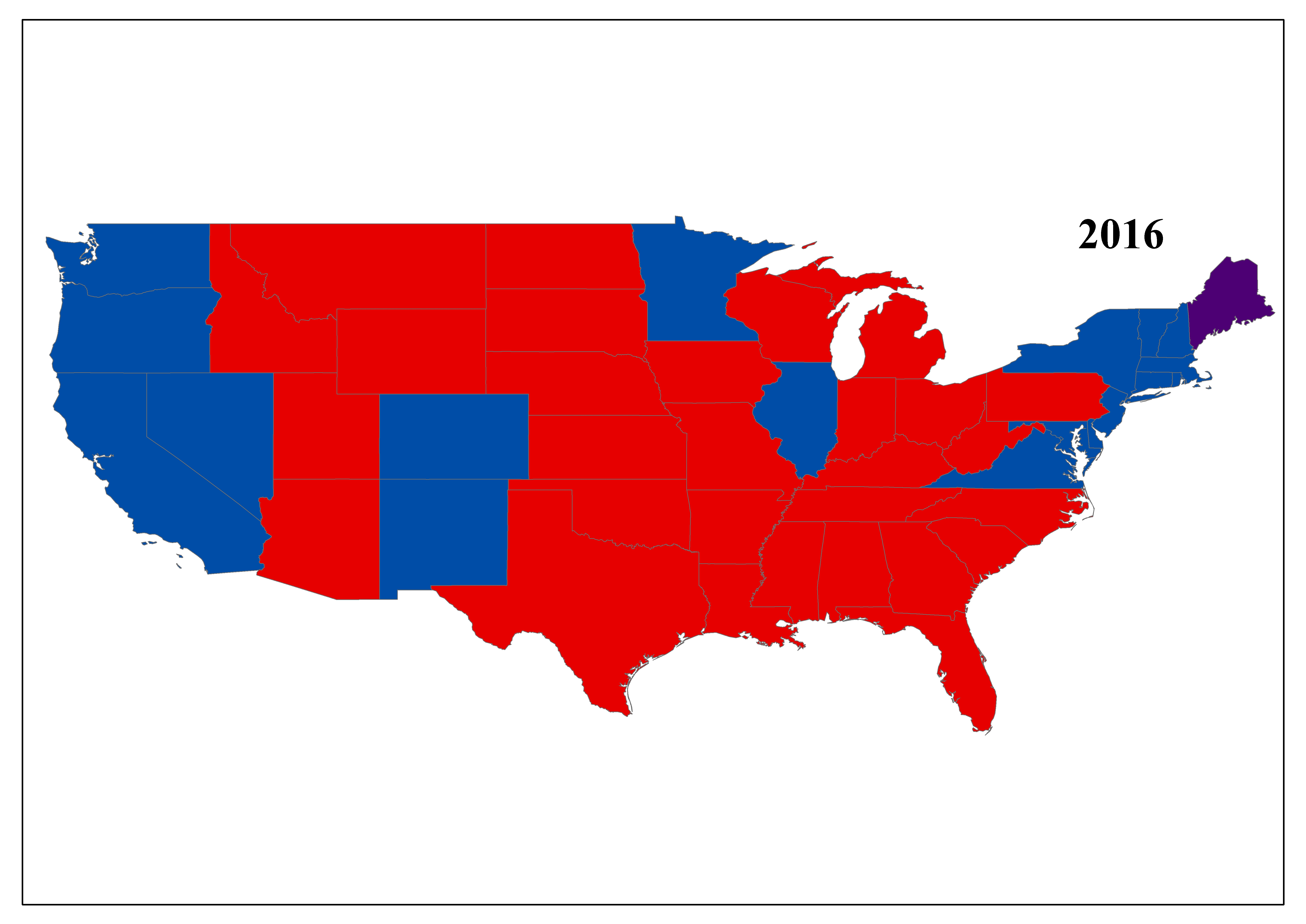 The Geography of the 2016 USA Presidential Election: Analysing the ...